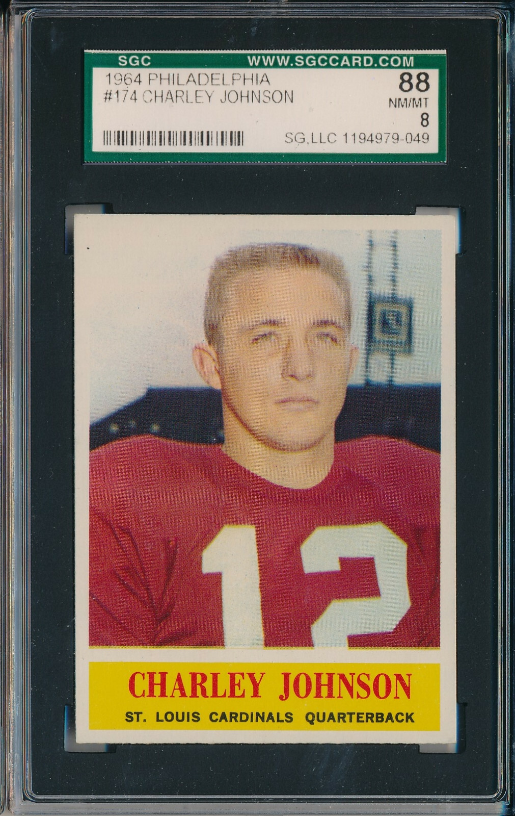 1964 Philadelphia - Charley Johnson #174 for sale online | eBay