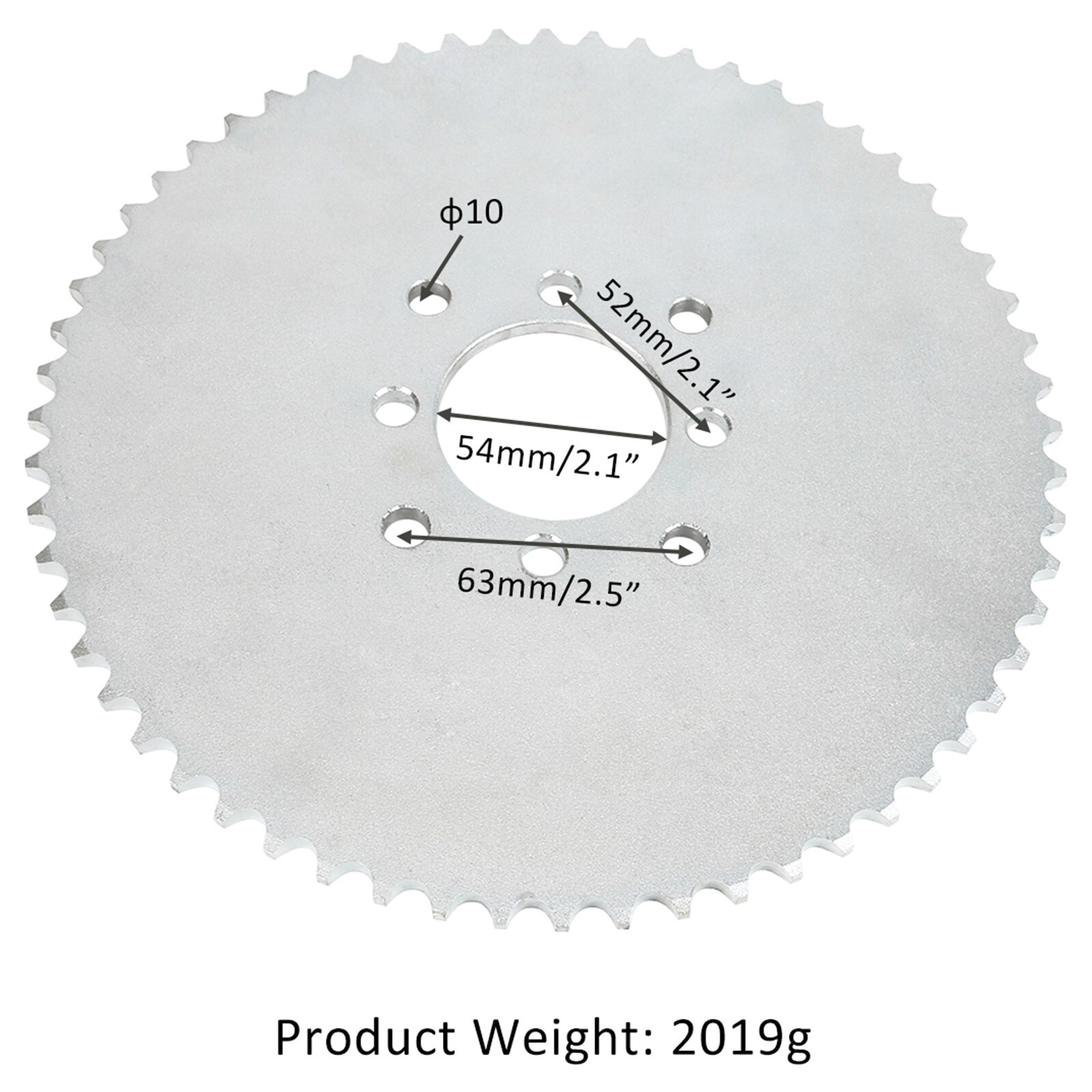Mini Bike Go Kart #40/41/420 Chain 60 Tooth Sprocket Coleman CT200U ...