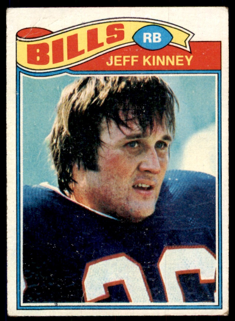 1977 Topps Jeff Kinney Rookie Football Card Buffalo Bills #514 | eBay