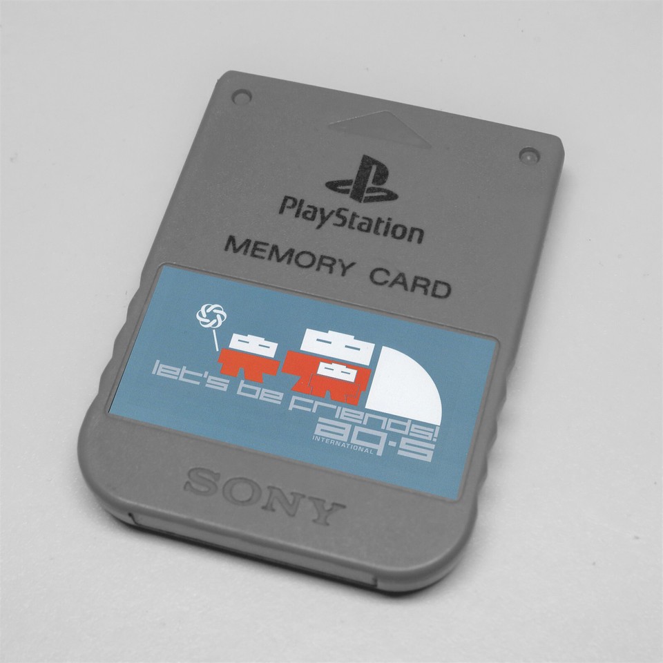 Custom PlayStation 1 (PS1) Memory Card Stickers - Catalog #1 - 250 ...