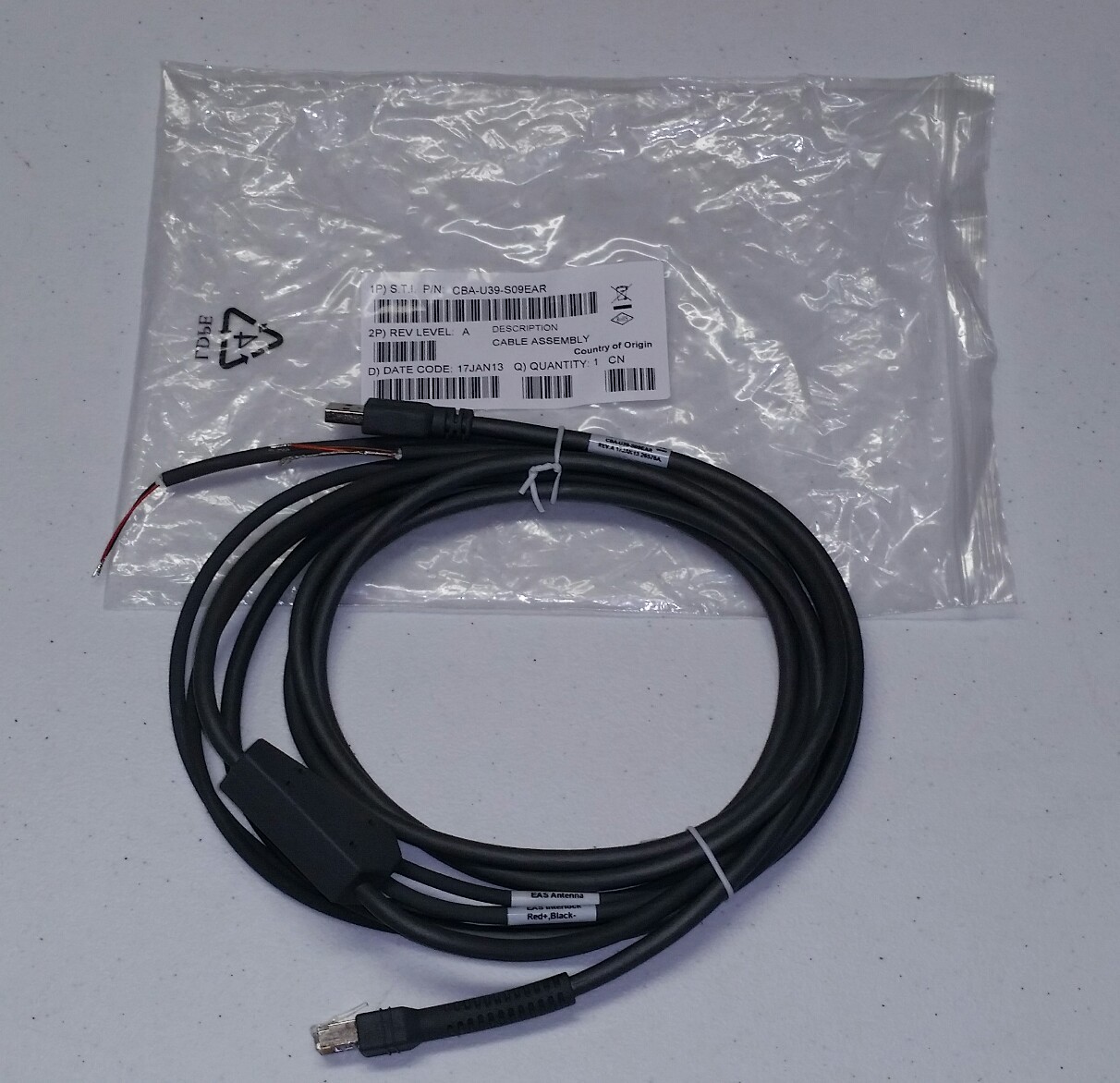 Motorola+-+CBA-U39-S09EAR+-+Symbol+Cables+Scanner+-+9ft. for sale ...
