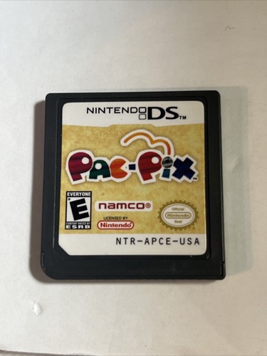 Pac Pix Nintendo DS Game 2004 Tested and Works Cart Only Authentic ...