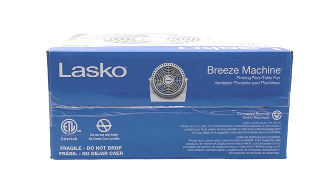 Breeze Machine Floor/Table Fan Lasko Product 10" Breeze Machine Fan 2 ...