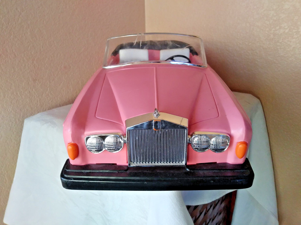 Barbie Classic Convertible Rolls-Royce Large Pink Toy Doll Car | eBay