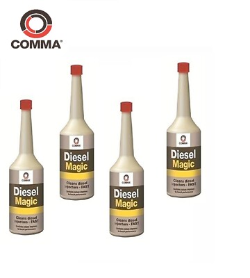 Comma 400ml x5 Diesel Magic Fuel Additive Injector Cleaner DIM400M ...