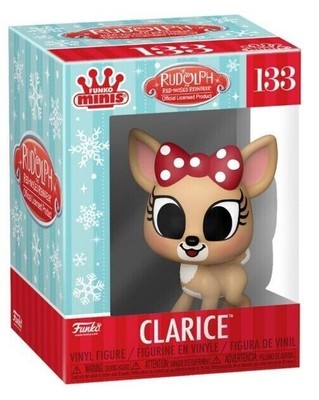 FUNKO Minis Rudolph the Red-Nosed Reindeer #133 Clarice Vinyl Figure ...