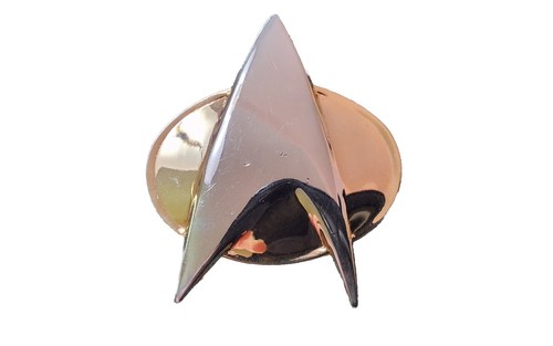 Star Trek Communicator Badge Pin 1988 Hollywood Pins Paramount | eBay