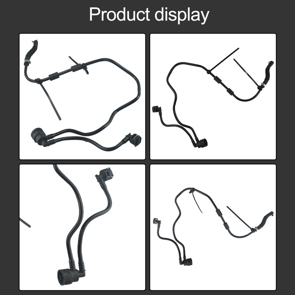 Black ABS Cooling Hose for Mercedes For C300 (2015 2017) OE# 2055012625 ...