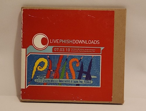 Live Phish Download 07.03.10 Verizon Wireless Amphitheater Georgia 3 CD ...