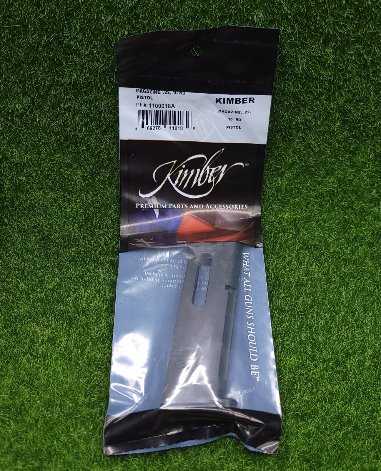 Kimber Rimfire Target .22LR 10 Round OEM Pistol Magazine, Polymer ...