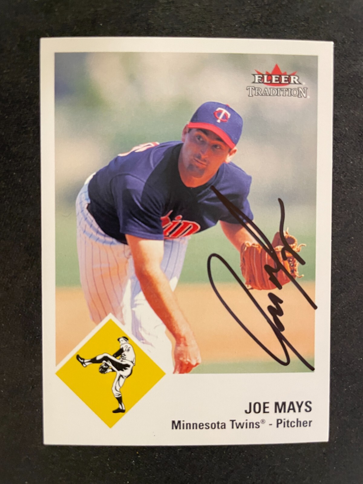2003 Fleer SIGNED: Joe Mays, TWINS #376 | eBay