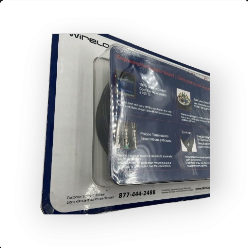 WireLogic 12 Feet HDMI Cable 2-Pack 4K UltraHD 18G - New In Package | eBay