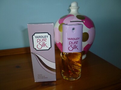 Ladies Vintage Yardley Pure Silk Cologne Concentrate 50ml 50g Spray New ...