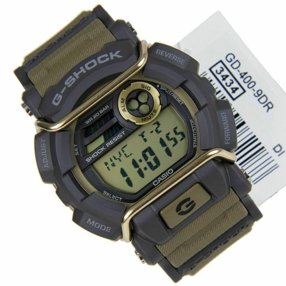 Casio G-Shock .Watch GD-400-9 Face Protector ETC BNIB. | eBay