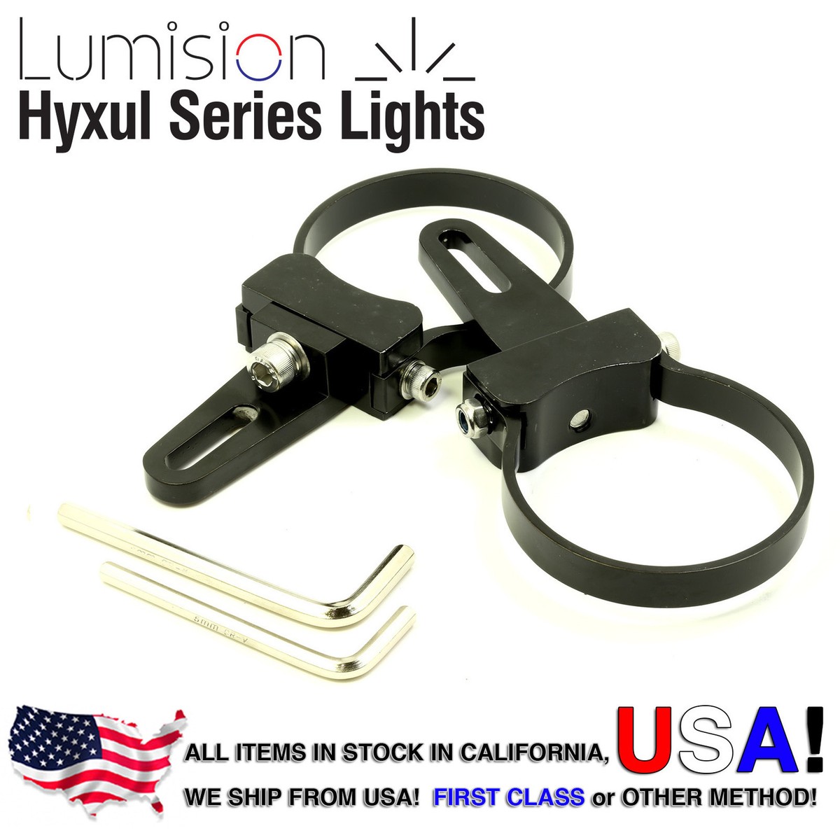 Universal Bull Bar Light Mount Bracket SKYWORLD Universal Mounting