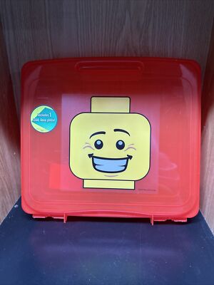 Lego Red Iris Project Case Minifigure Mini Figure Storage Case Head ...