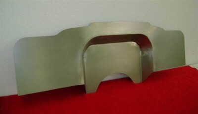 1957 Chevy 4" Recessed Smoothie Steel Firewall | Silver | Front | Deal