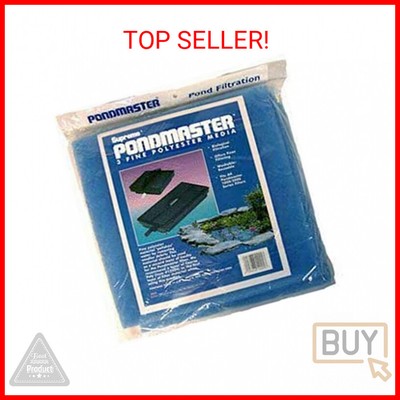 Replacement Filter Pads – Poly Fiber Pads for Aquarium Filtration – 3 ...