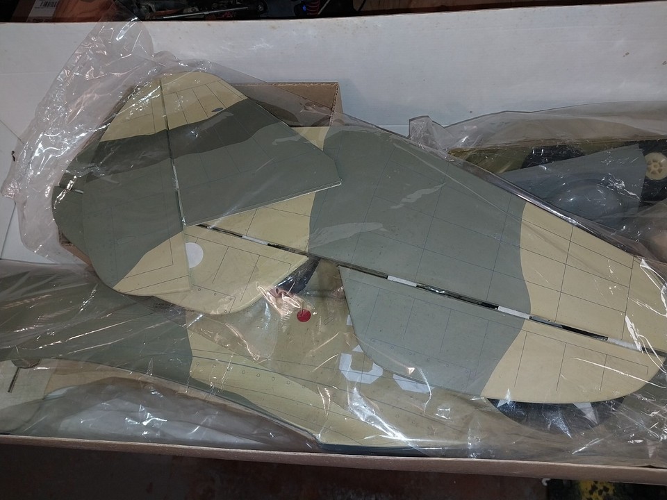 KYOSHO SQS P-40 WARHAWK VERSION 2 ARF R/C WARBIRD WWII | eBay