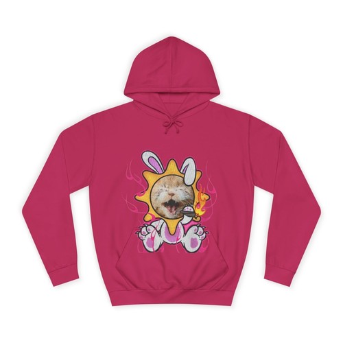 Che Romani I Rot Glo Cat Hoodie Album Tour Merch Pink - All Sizes | eBay