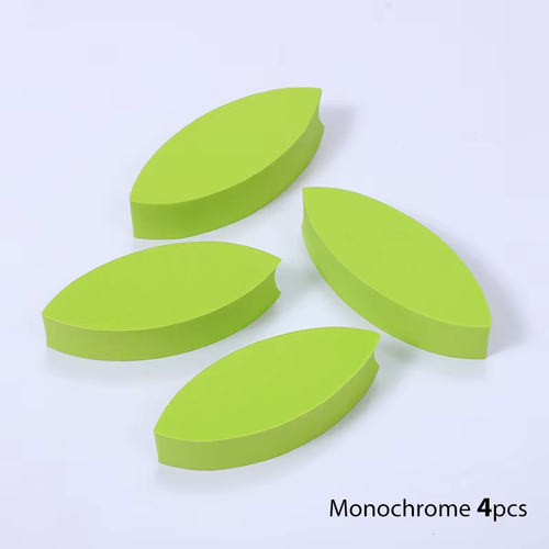 4Pcs Reusable Eyelash Pratice Sponges Eye Shape Lash Display Foam Spong ...