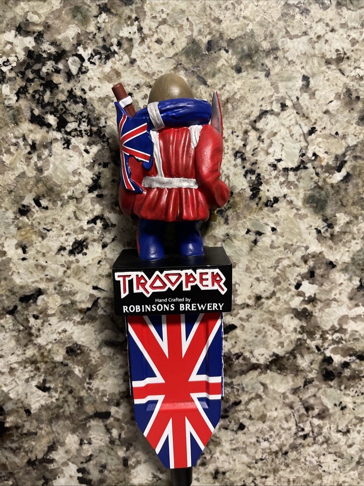 Used Robinson Brewery Brewing Iron Maiden Trooper Draft Tap Handle 11. ...