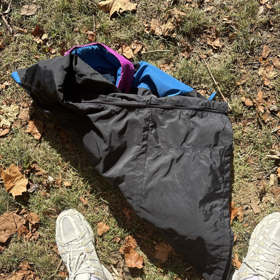 Columbia Color Block Heavy Rain Snow Jacket Vintage 90s Rain Coat ...