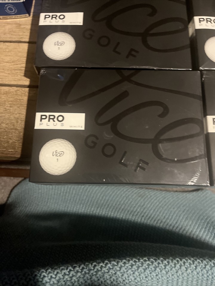 Vice Pro Plus Balls - White (6 Dozen/72 Balls) [NEW & SEALED ...