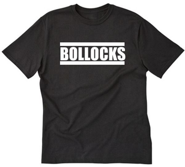 Bollocks T-shirt Funny English England Slang British Euro Dad Tee Shirt ...
