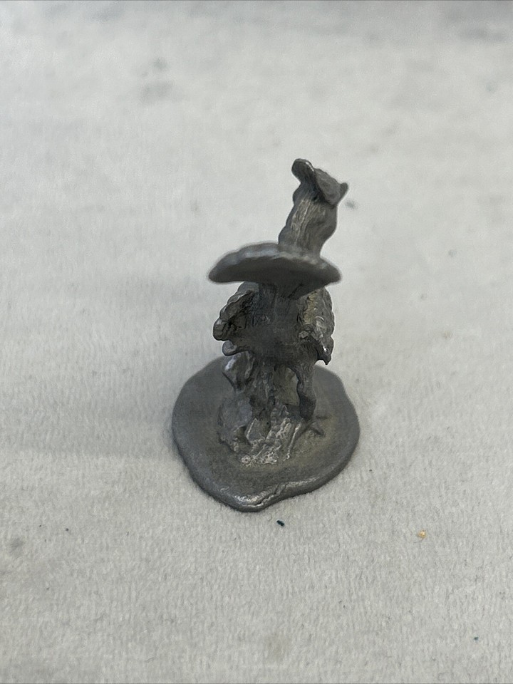 Vintage Morrey Pewter Cardinal Bird Miniature Figurine #498 Small ...
