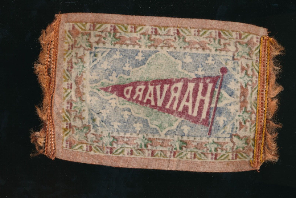 1912 ATC Flags of the World Felts Flannel Tobacco Harvard University | eBay