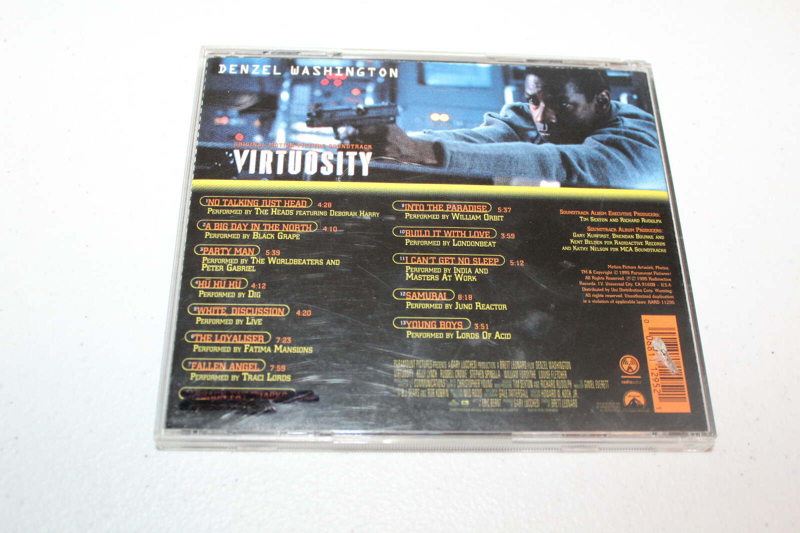 Virtuosity Original Motion Picture Soundtrack (CD 1995) Trip Hop, House ...