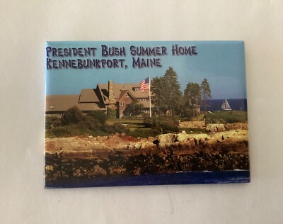 Kennebunkport Maine Summer White House George Bush Fridge Magnet B14 | eBay