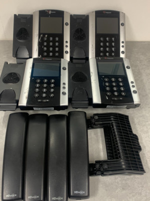 4 x Polycom VVX501 VoIP phones | eBay UK