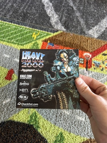 Heavy Metal 2000 Hyper CD Rom - Julie Strain & Interviews Promo + More ...