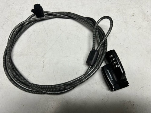 Vantec SecuriCable Combination Cable Lock Laptop/Projector VGA Port | eBay
