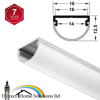 Hafele 2194 LED Flexible Strip Light Profile, Surface Mounting Under ...