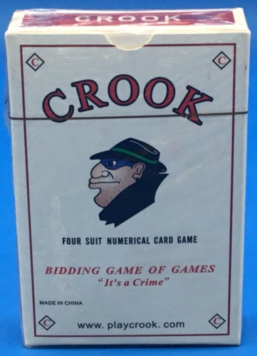 CROOK Bidding Game Of Games CROOK Cards RARE NEW SEALED Fast Free ...