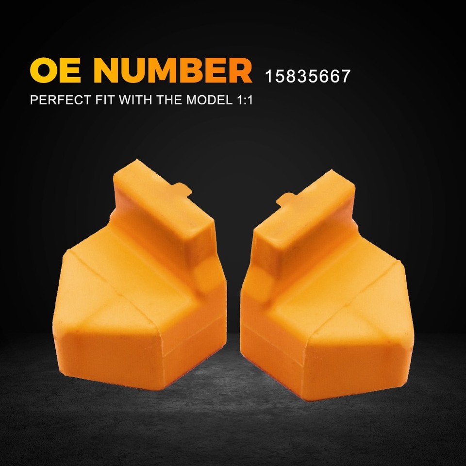 PAIR Front Suspension Bump Stop FIT Chevrolet Silverado 2500 HD 3500 ...