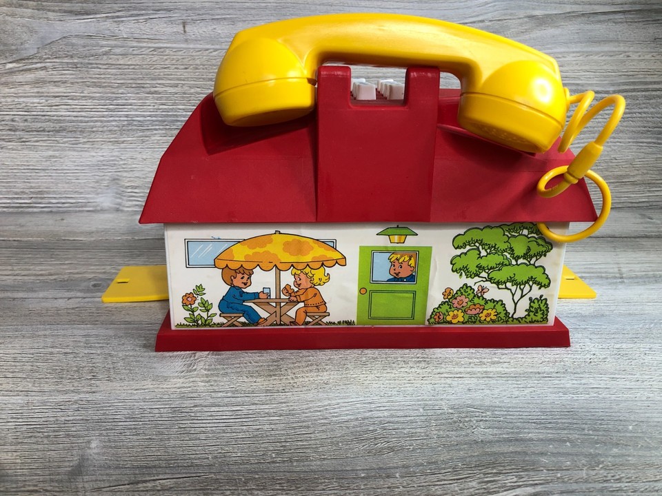 Vintage Handi-Craft Company 911 Emergency Center Toy Phone Retro | eBay