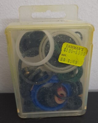Vintage Damman's Hardware Plumbing Rubber Washers Assortment | eBay