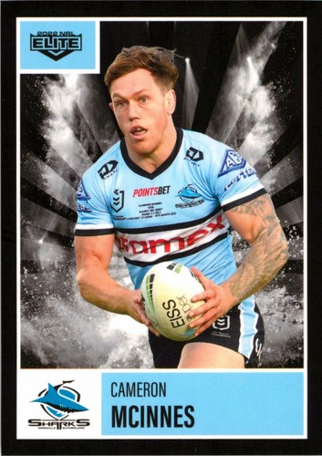 2022 CRONULLA SHARKS NRL Card CAMERON MCINNES Elite | eBay Australia
