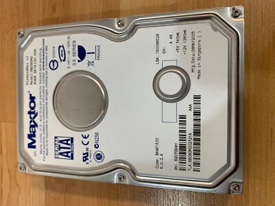 Maxtor DiamondMax 10 Hard Drive 80GB SATA150 HDD 6B080M0 BANC1E00 80GB ...