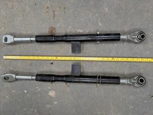 PAIR OF TRACTOR LIFT ARM SWAY BARS UNKNOWN OF WHAT THEY FIT | eBay