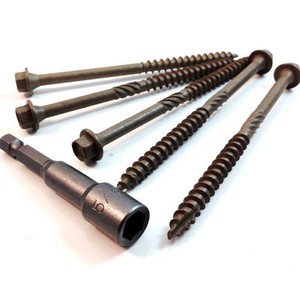 TIMBERFIX SLEEPER FASTENER LANDSCAPE SCREWS - DECKING, TIMBER LOCK ...