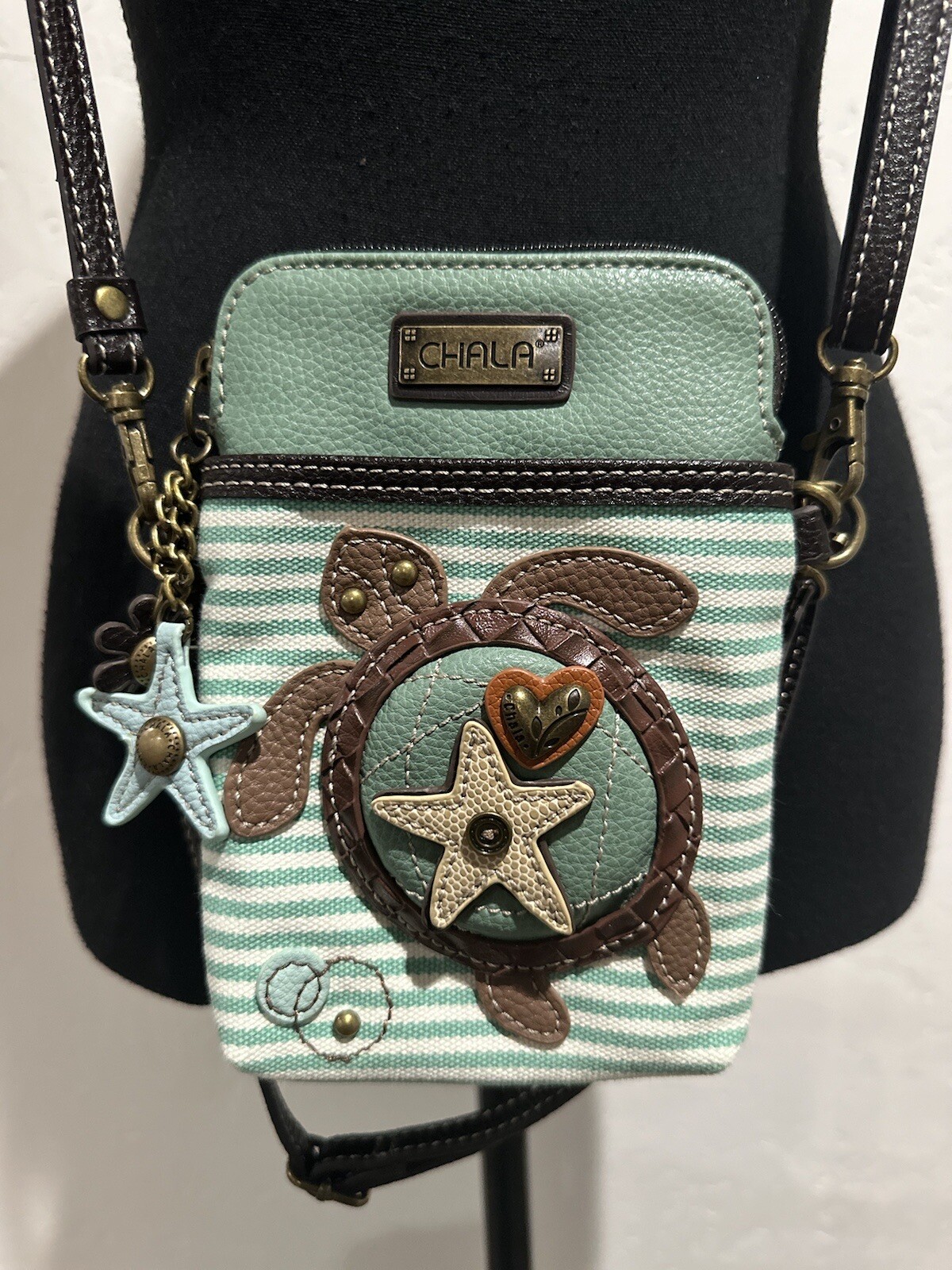 CHALA SEA TURTLE CELL PHONE CROSSBODY PURSE ADJUSTABL… - Gem