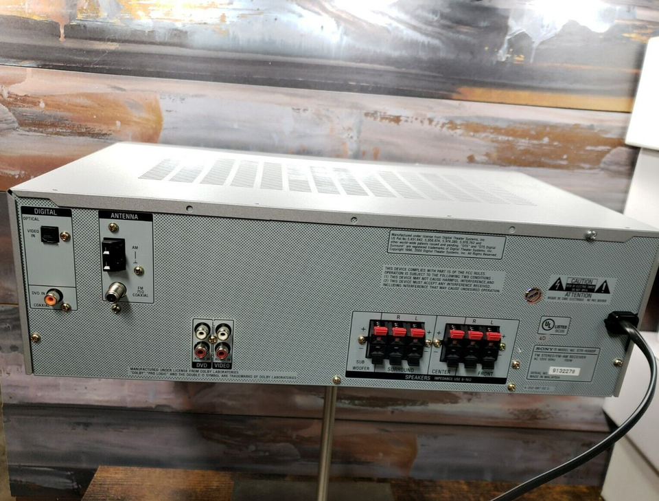 Sony 5.1 Channel Stereo Receiver Digital Audio STR-K660P *FULLY ...