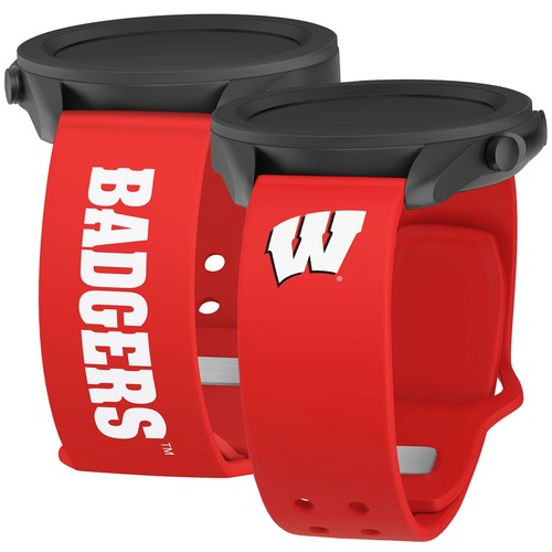 Wisconsin Badgers Iconic Edition HD Samsung Galaxy Watch Band | eBay