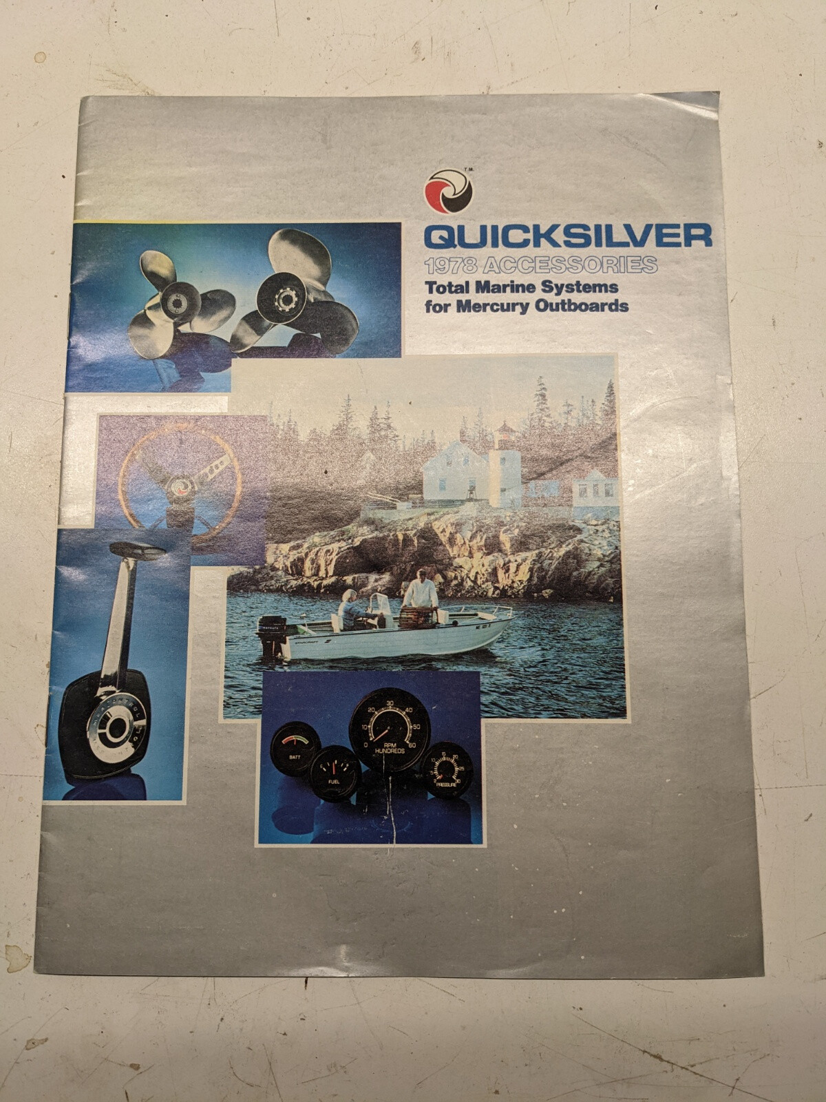 MERCURY QUICKSILVER ACCESSORIES OUTBOARDS INBOARD STERN MERCRUISER 1978 ...