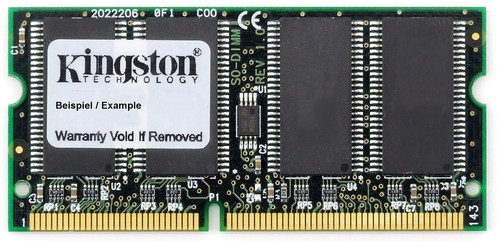 256MB Kingston SDRAM SO-DIMM KTA-PBG4/256 Apple PowerBook G4 M8206G/B ...